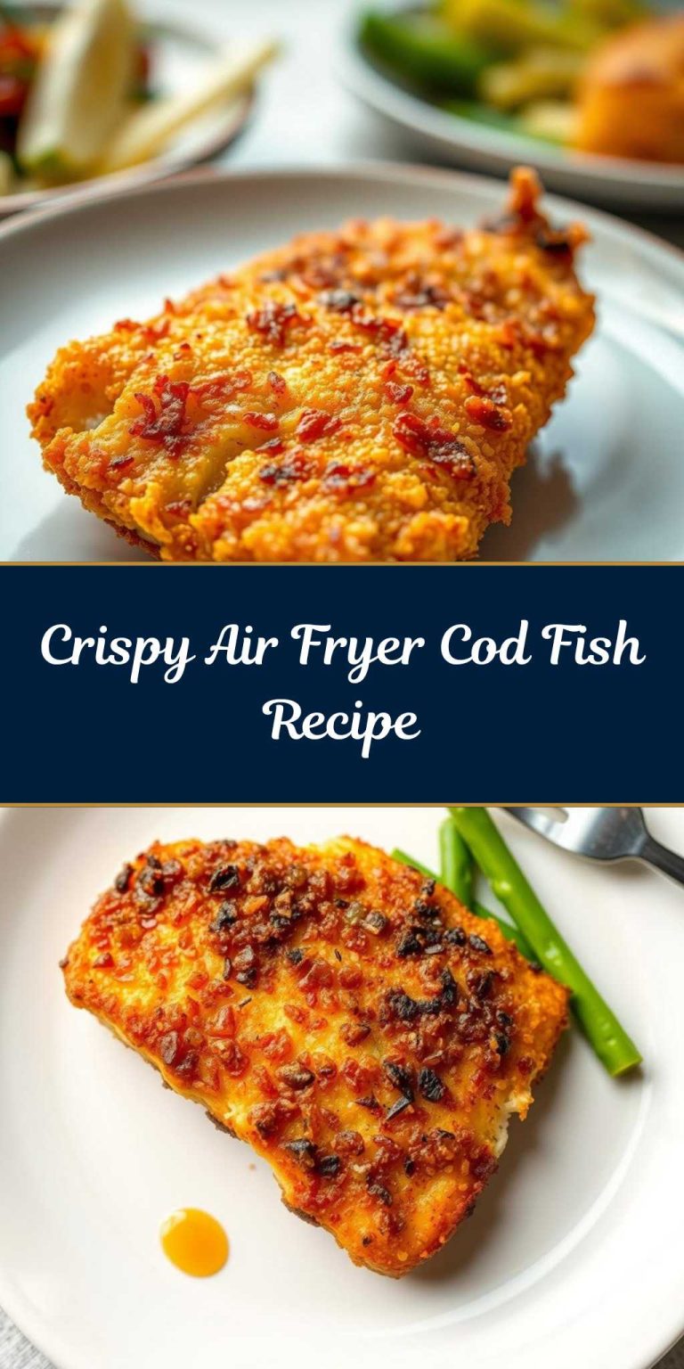 Crispy Air Fryer Cod Fish Recipe – Alchemicbites