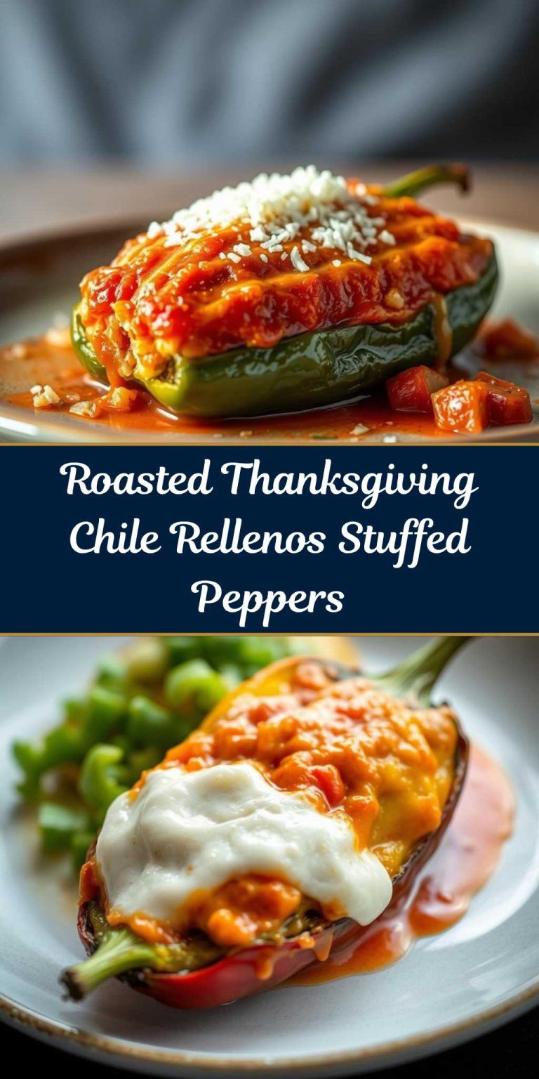 Roasted Thanksgiving Chile Rellenos Stuffed Peppers – Alchemicbites