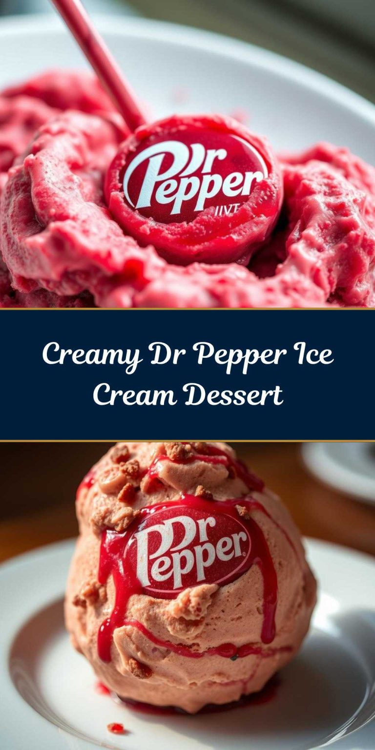 Creamy Dr Pepper Ice Cream Dessert – Alchemicbites