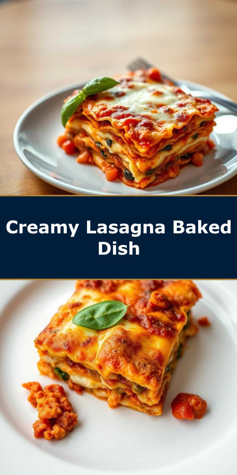Creamy Lasagna Baked Dish – Alchemicbites