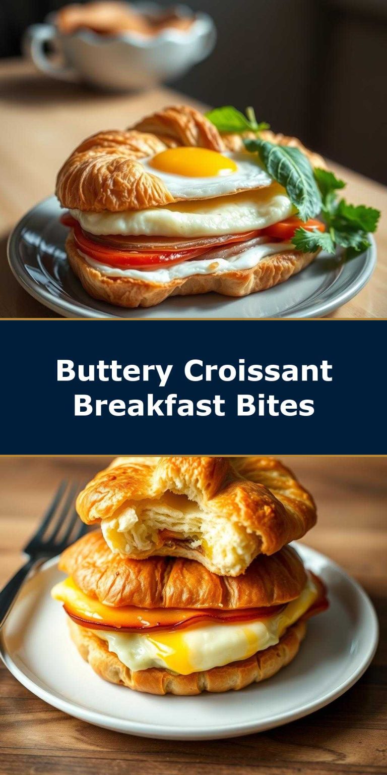 Buttery Croissant Breakfast Bites – Alchemicbites
