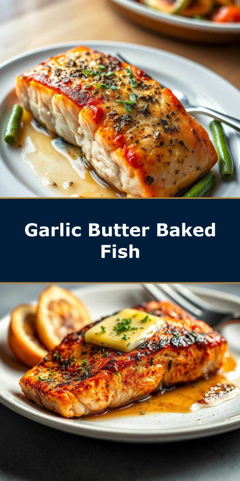 Garlic Butter Baked Fish – Alchemicbites