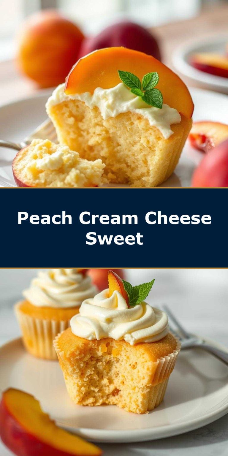 Peach Cream Cheese Sweet – Alchemicbites