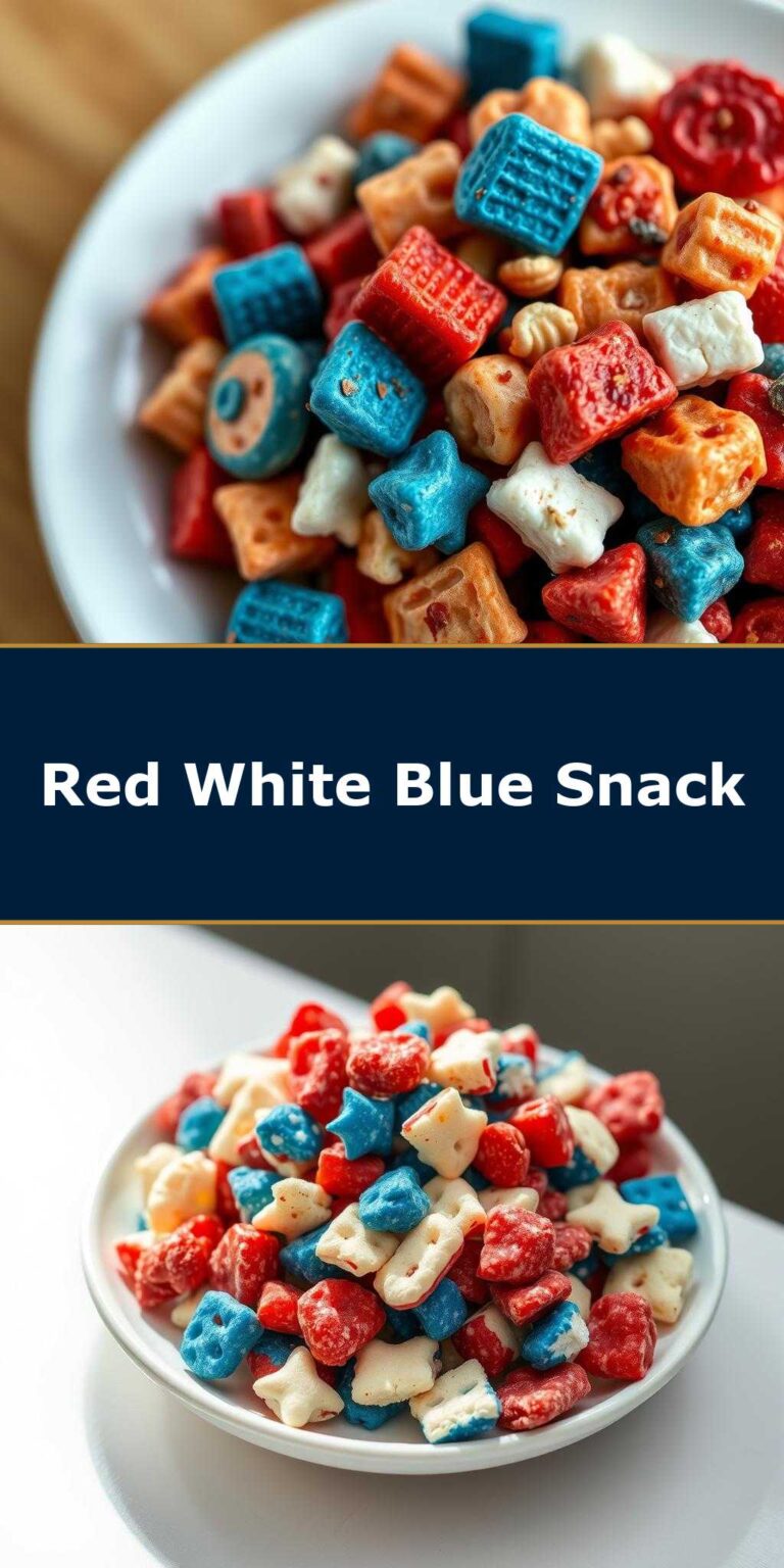 Red White Blue Snack – Alchemicbites