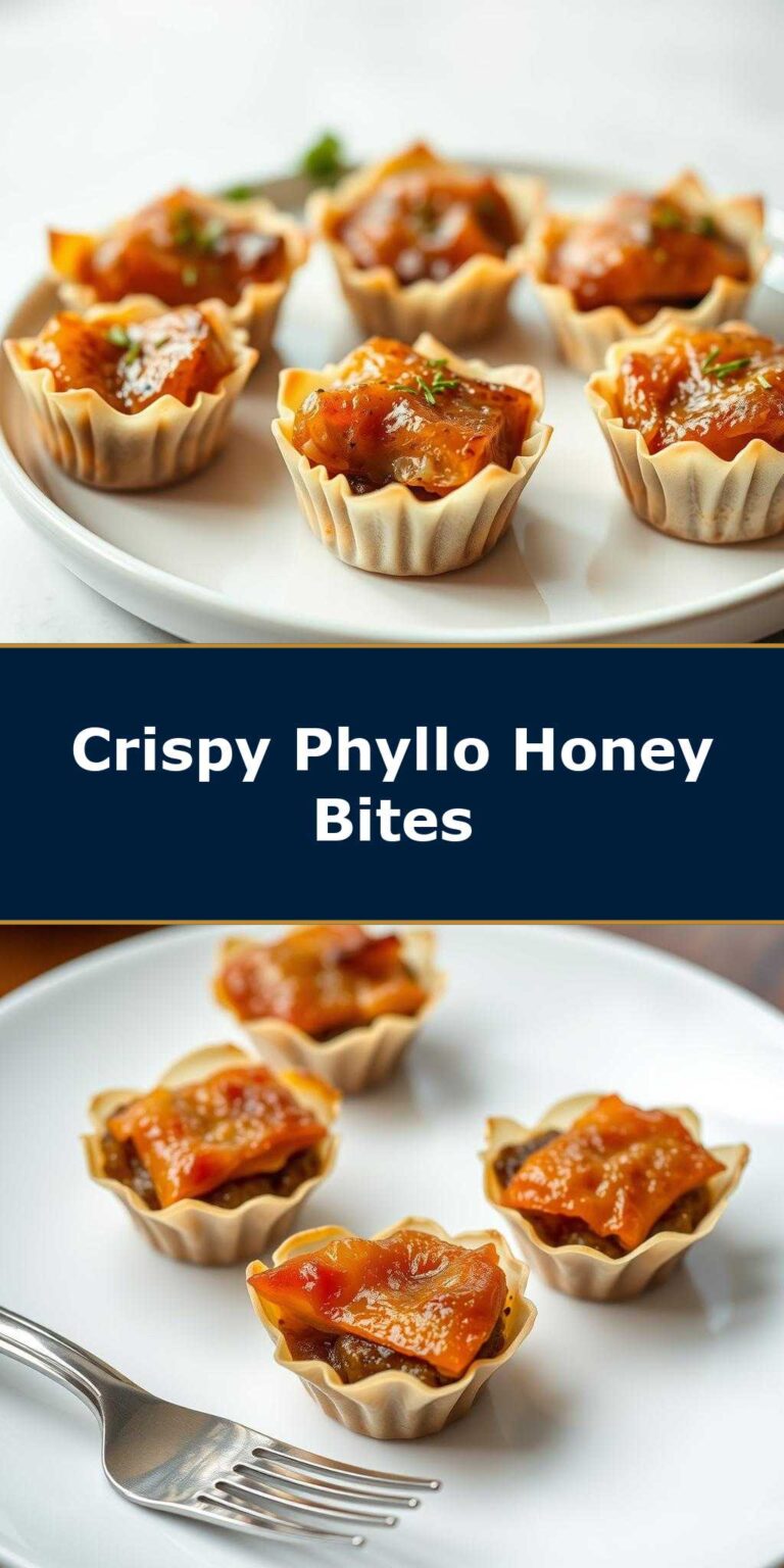 Crispy Phyllo Honey Bites – Alchemicbites