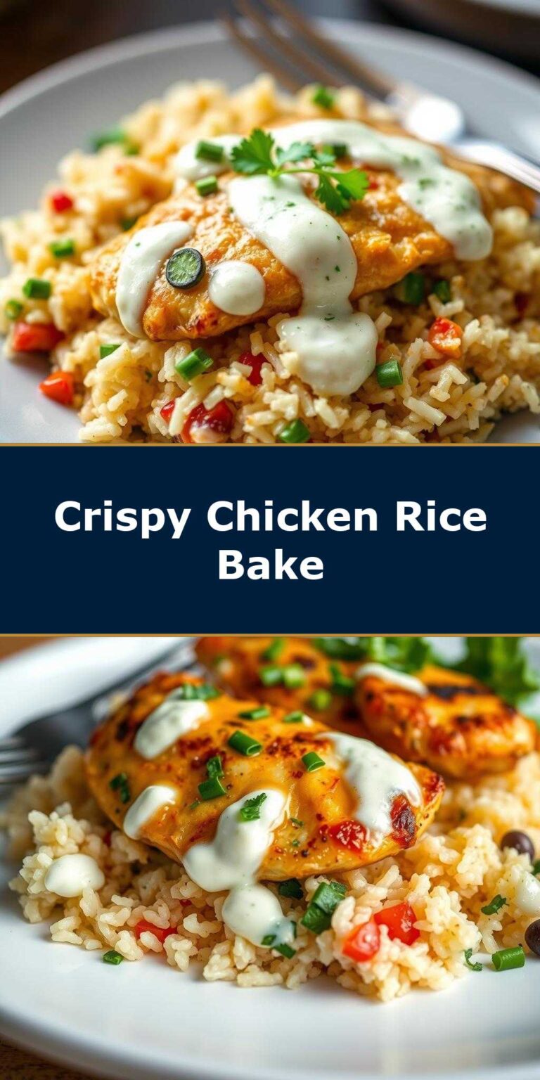 Crispy Chicken Rice Bake – Alchemicbites