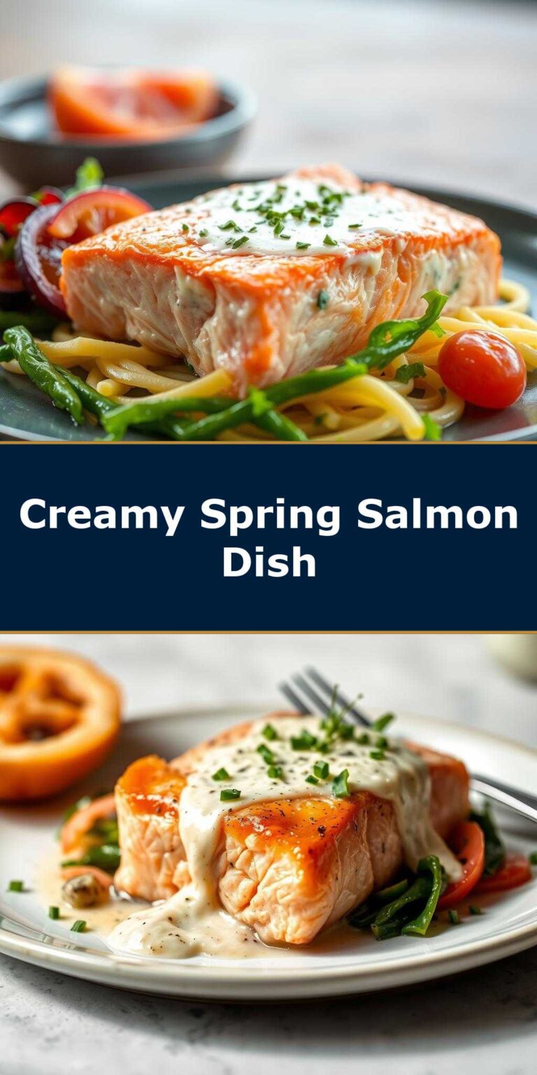 Creamy Spring Salmon Dish – Alchemicbites
