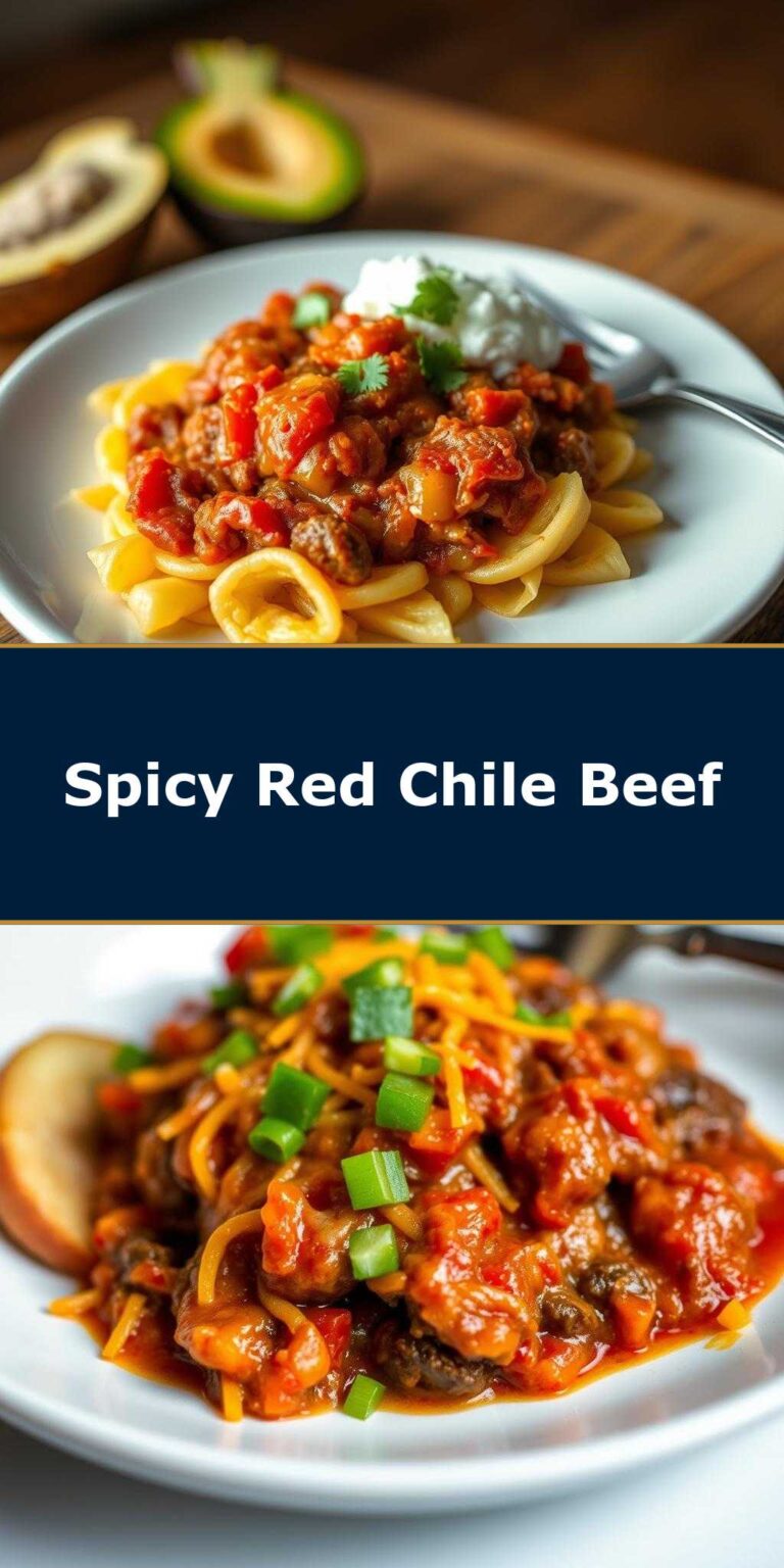 Spicy Red Chile Beef – Alchemicbites