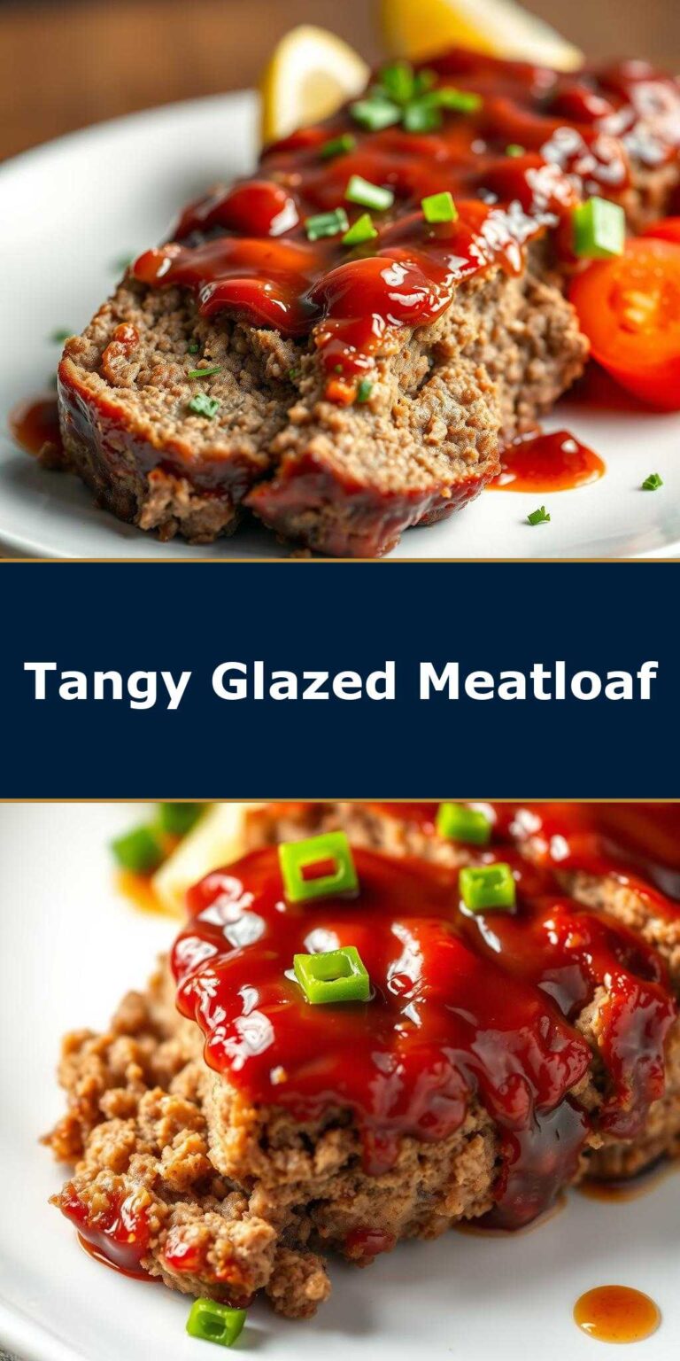 Tangy Glazed Meatloaf – Alchemicbites