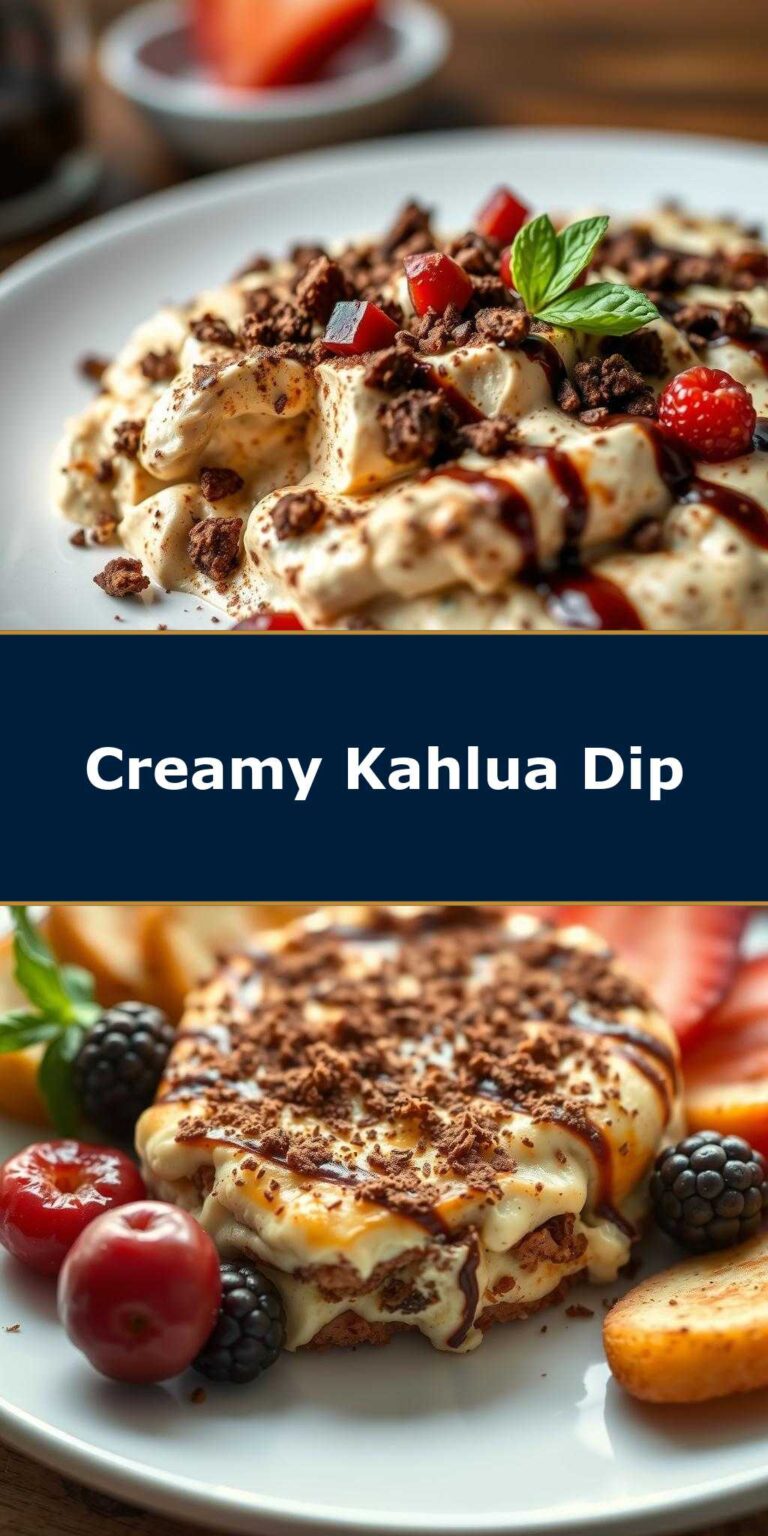 Creamy Kahlua Dip – Alchemicbites